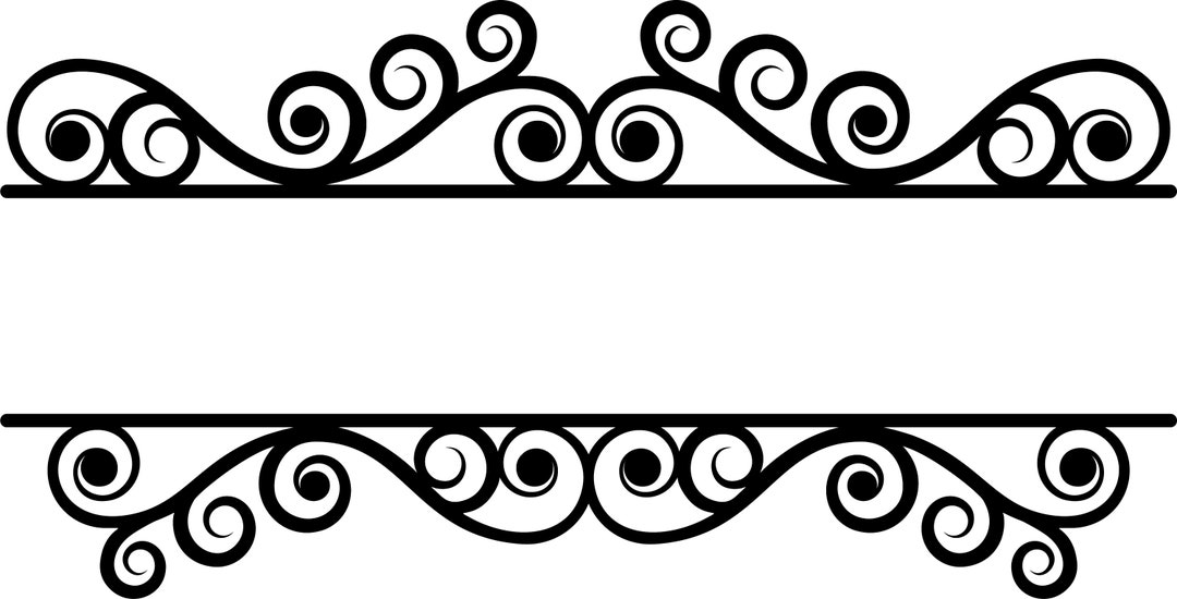 Ornamental Split Frame - Etsy