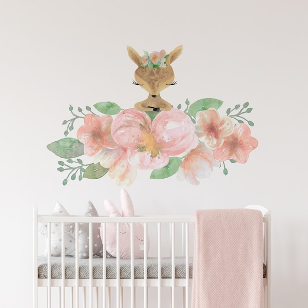 Deer Wall Decal - Etsy