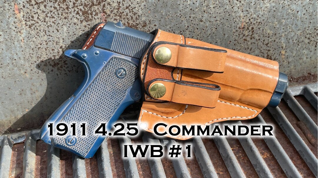 1911 4.25" IWB Double Loop Pattern W/VIDEO - Etsy