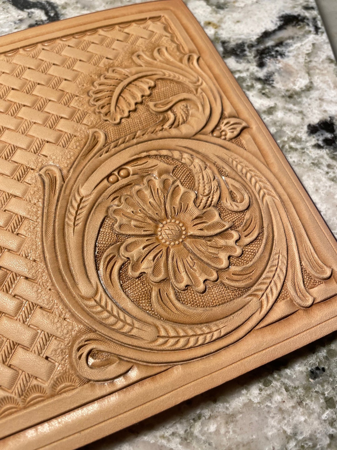 1 Flower Sheridan Tooling Pattern 1 - Etsy