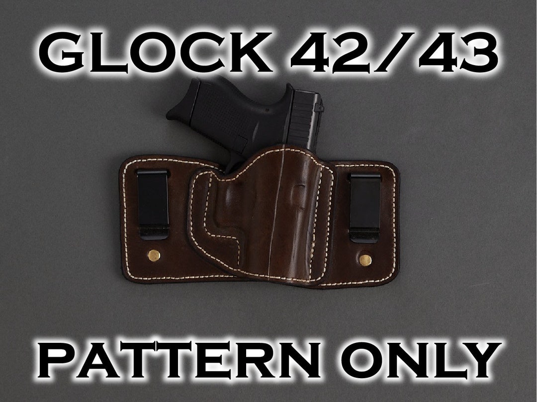Glock G-42 2 Clip IWB Holster Pattern Digital Download - Etsy