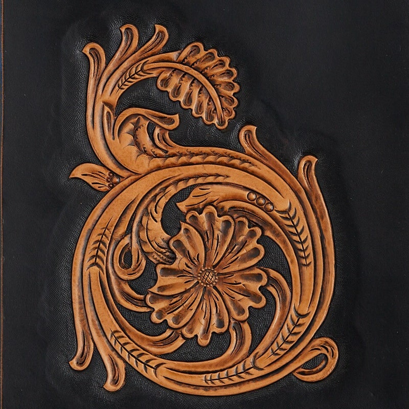 Sheridan Leather Tooling Pattern - Etsy