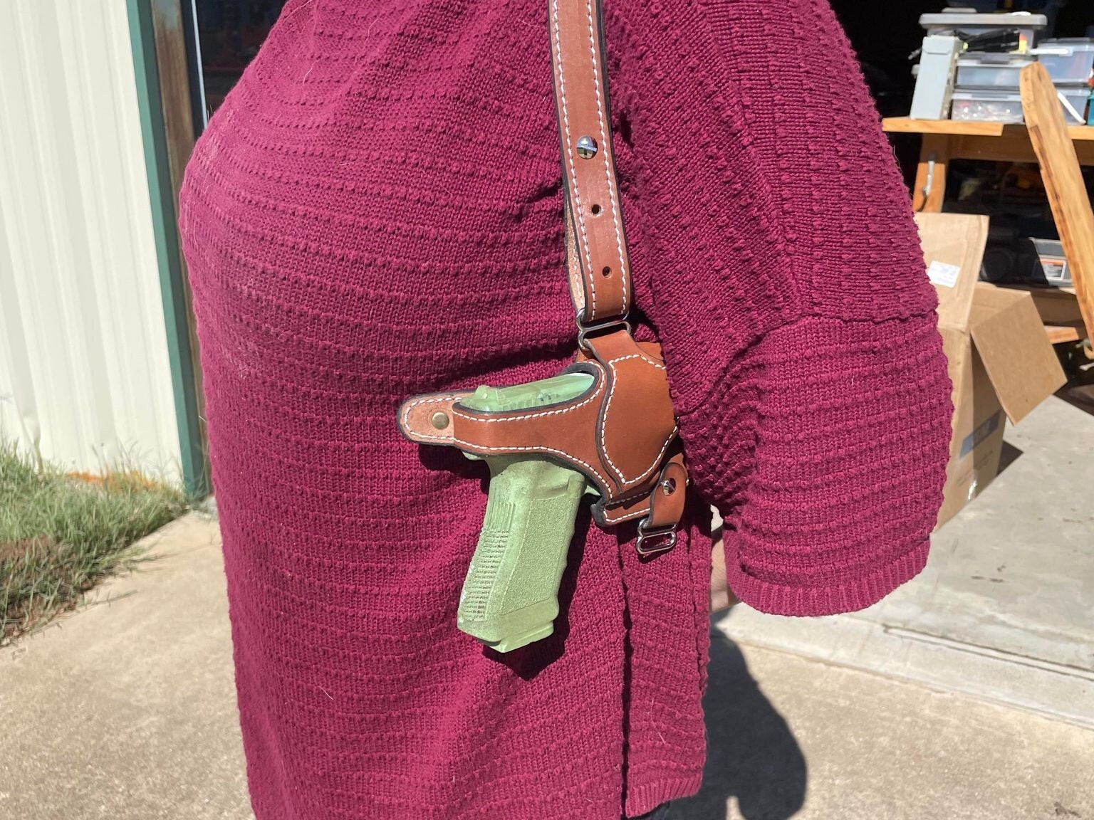 Glock G17-22-31 Shoulder Holster Pattern Digital Download - Etsy