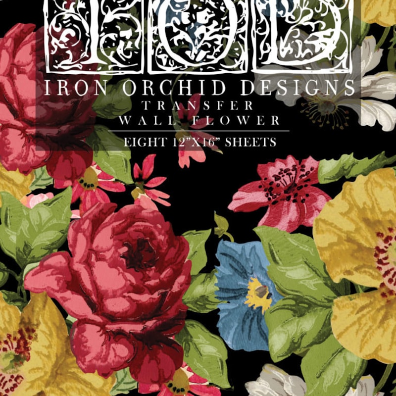 Flower Transfers - Etsy