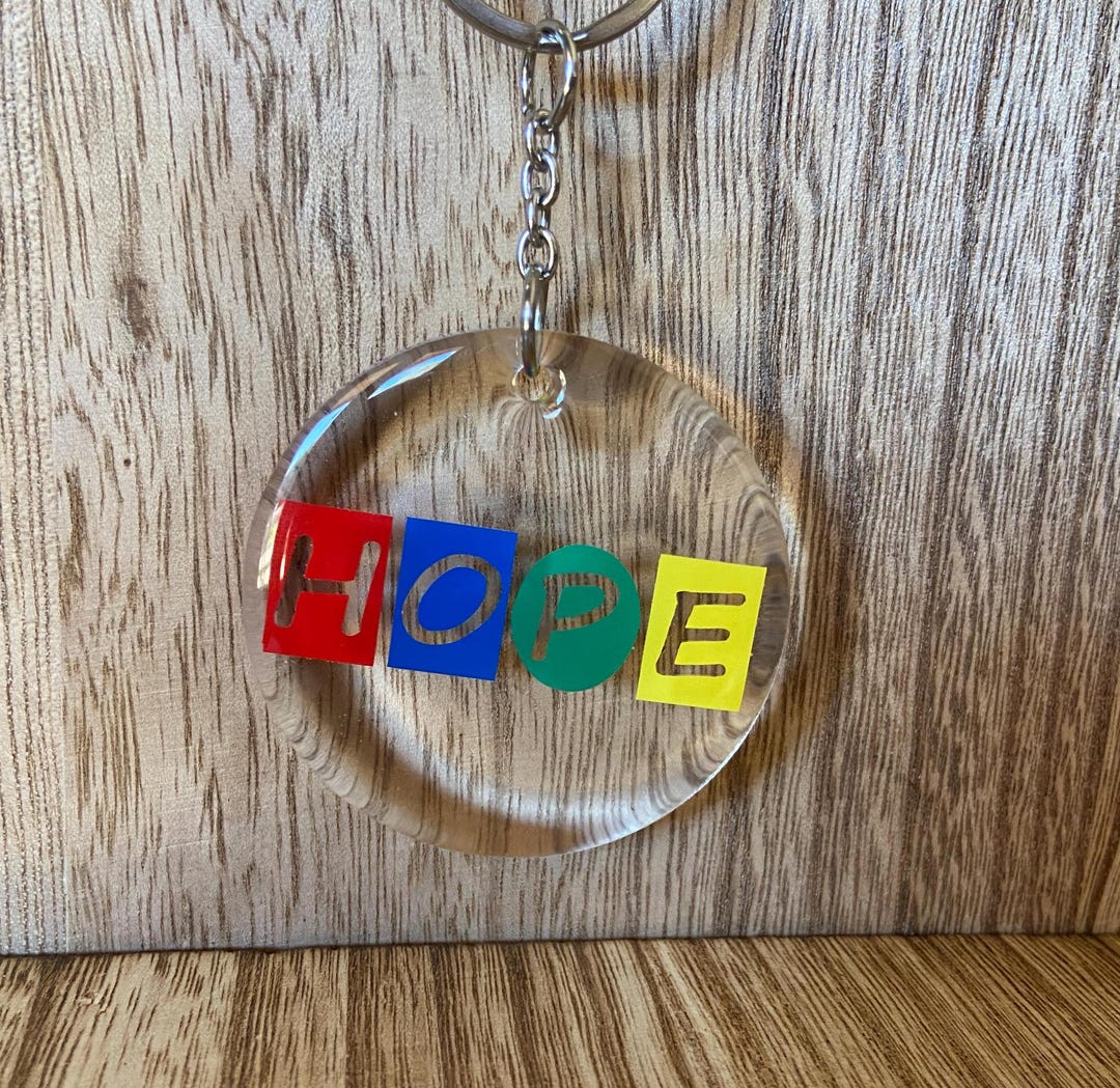 HOPE Circle Keychain | J-hope Inspired Kpop Keyring - Etsy