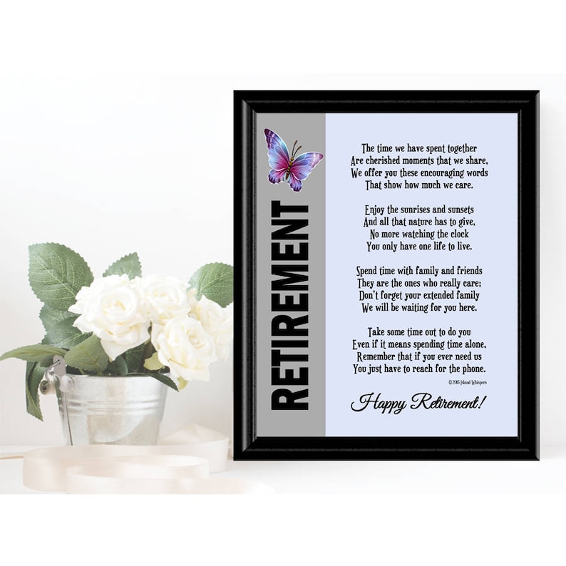 Happy Retirement Poem