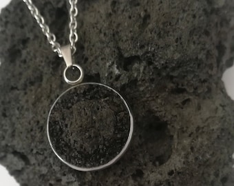 Etna Volcanic Stone Necklace - Etsy