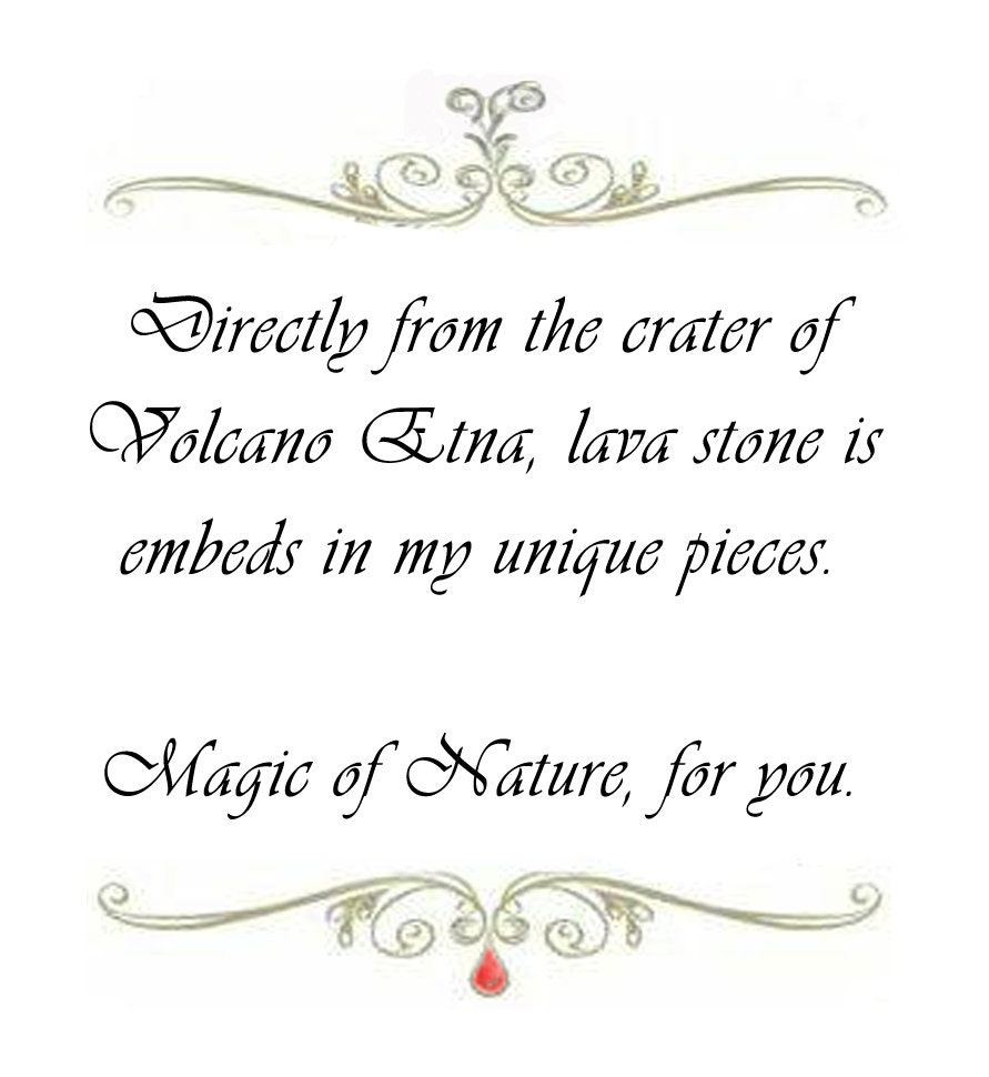 Volcano Lava Ring Raw Stone Ring Red Lava Rock Ring Fire - Etsy