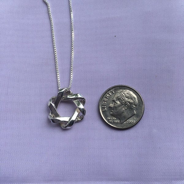 Mobius Silver SMALL STAR Pendant 6 Point Small Star Popular - Etsy