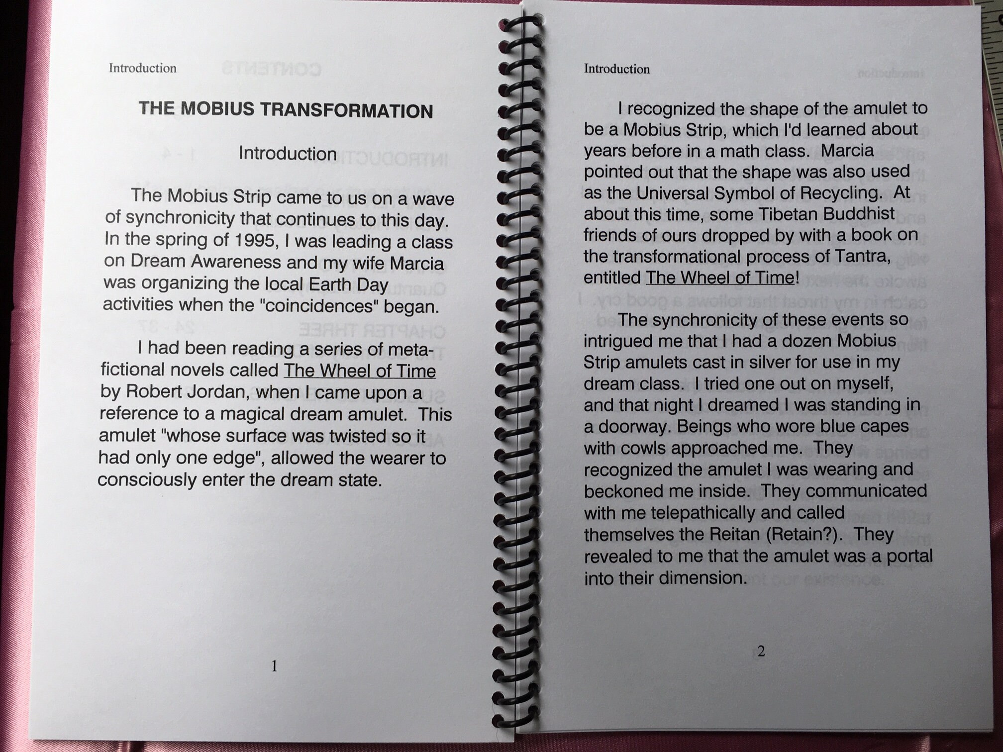 Mobius BOOK, Mobius Transformation, Mobius Jewelry and BOOK Set ...