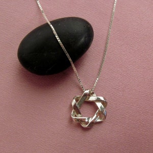 Mobius Silver SMALL STAR Pendant, 6 Point Small Star, Popular Pendant ...