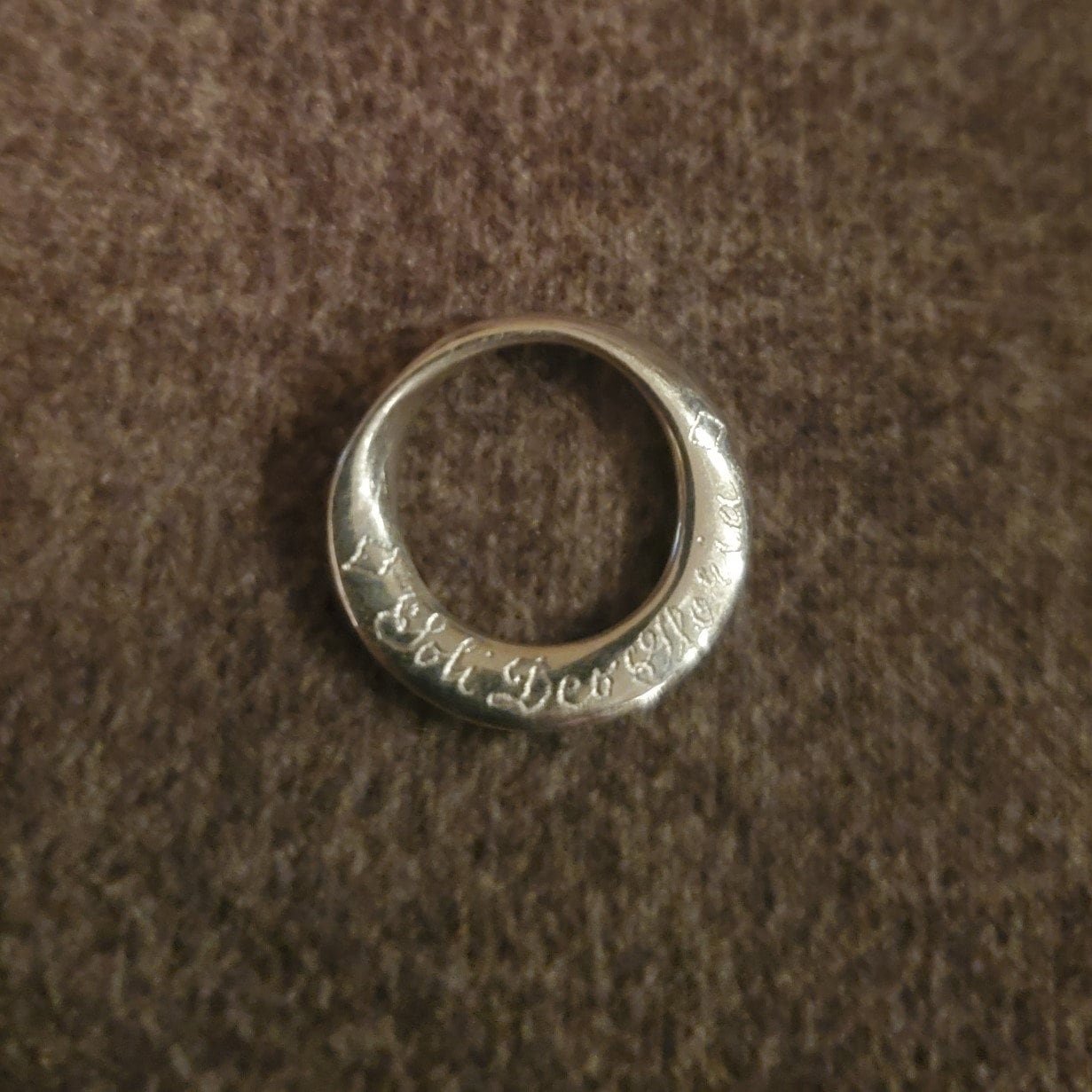 Mobius Silver CIRCLE Pendant, Sterling Silver Circle Symbol, Popular ...