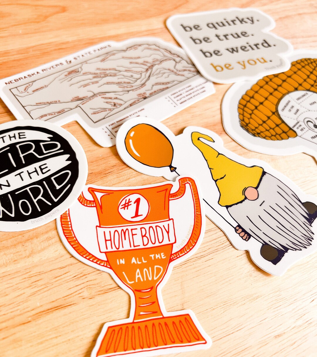 Sticker Pack, Funny Stickers, Pack of 3 Stickers - Etsy