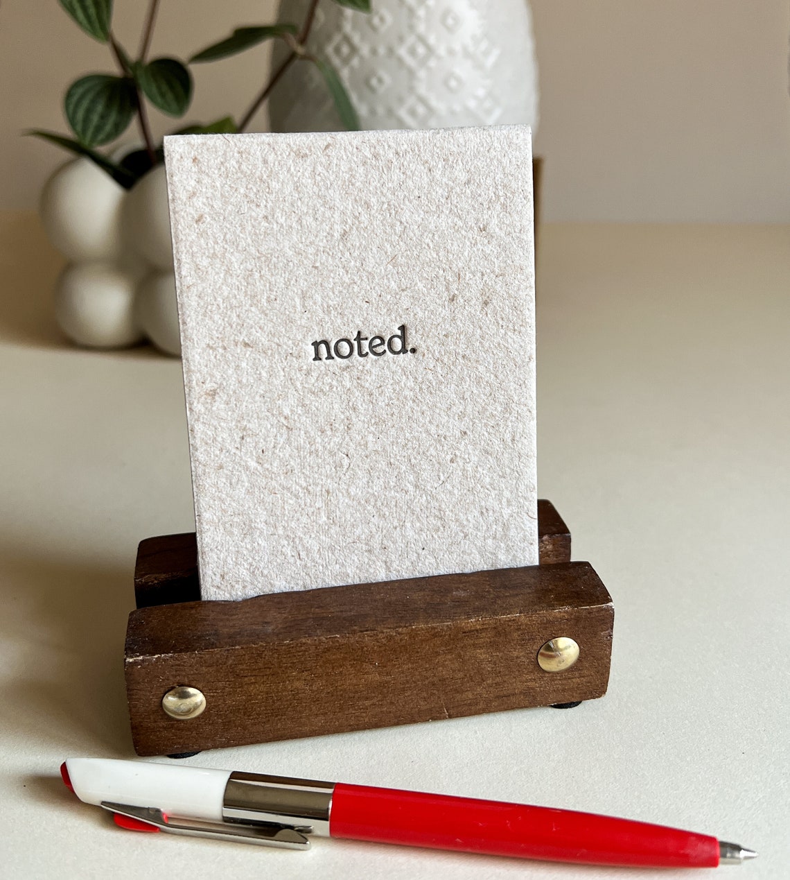 Mini Letterpress Notepad, Handmade Notepad, Small Notepad - Etsy
