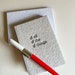 Mini Letterpress Notepad, Handmade Notepad, Small Notepad - Etsy