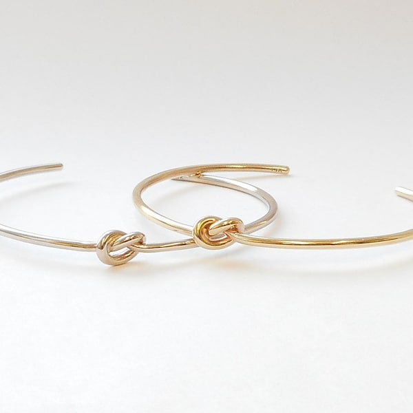 Gold Knot Bracelet - Etsy