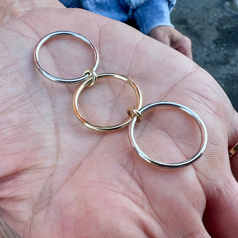 Interlocking Rings - Etsy