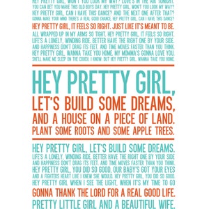 Hey Pretty Girl Print - Etsy