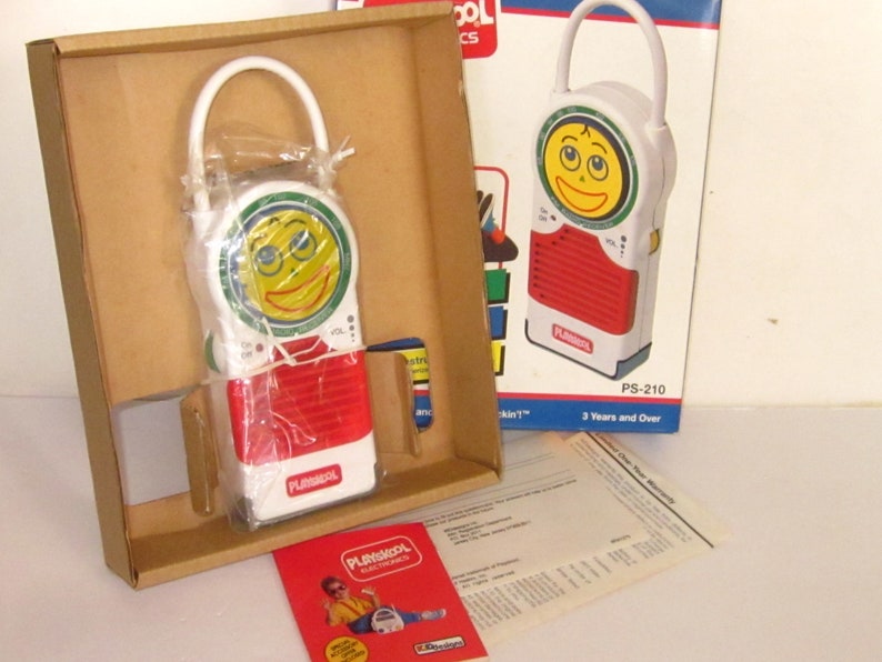 Vintage Playskool Electronics ROBOT RADIO 1992 New in Original ...