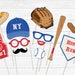 Baseball Photo Booth Props- DIY Instant Download- Adobe Reader- Boy or ...