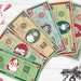 Christmas Cash Play Money Instant Download PDF File School Party ...