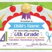 Elementary School Graduation Diploma Certificate Kindergarten Instant ...