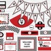 Cute Country Farm Printable Pennant Banner- Editable Text PDF- Instant ...