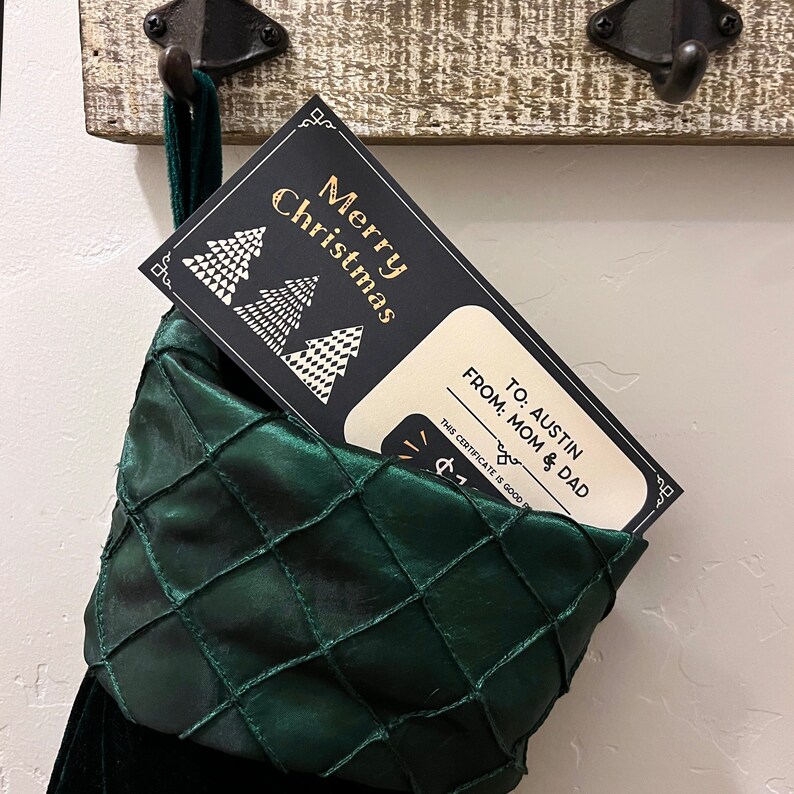 Printable Gift Certificates Stocking Stuffer Instant - Etsy