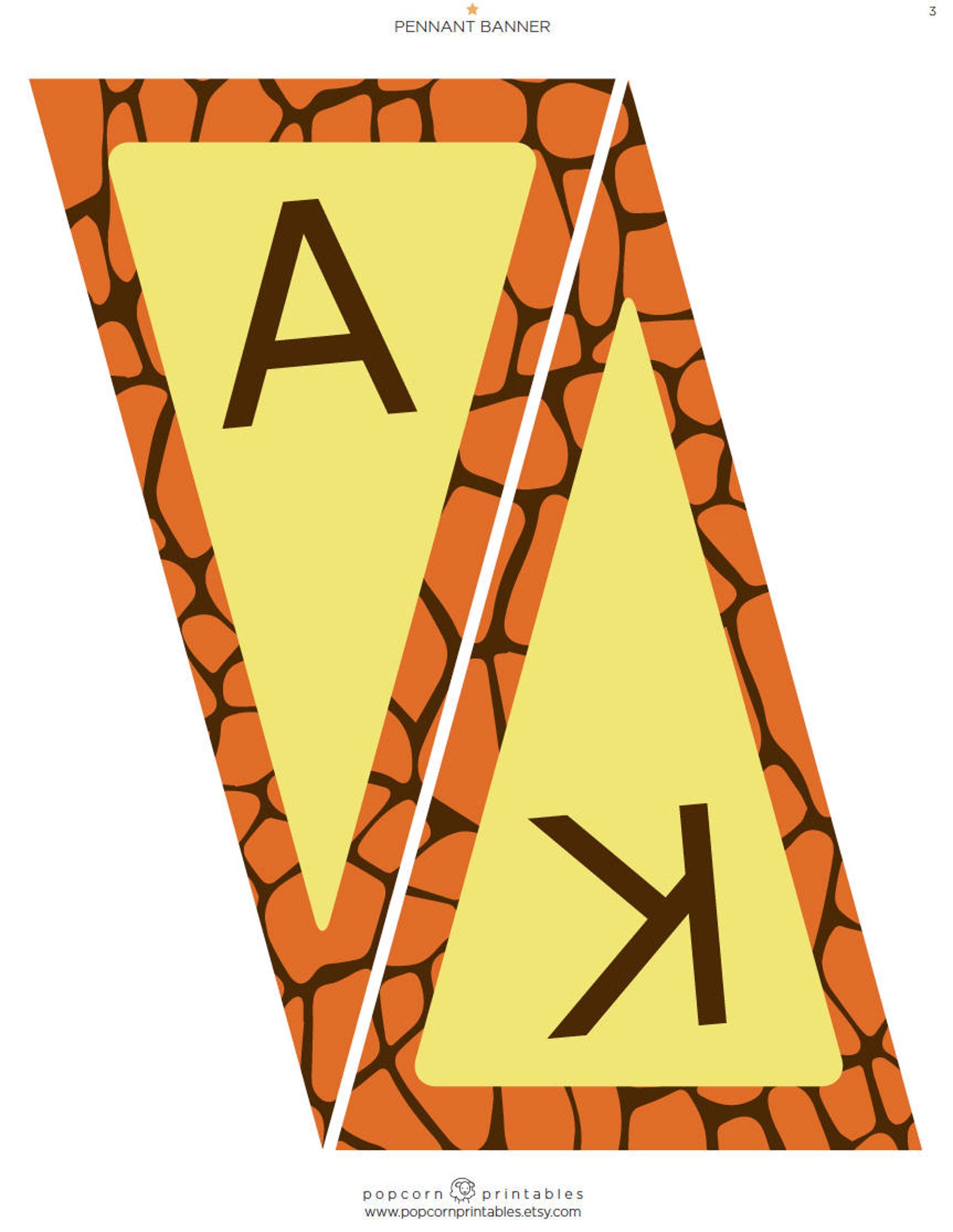 Cute Safari Printable Party Package Birthday Collection | Etsy