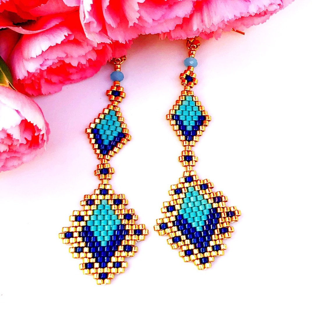 Brick Stitch Pattern, Beading Pattern, Instant Download, PDF Brick ...