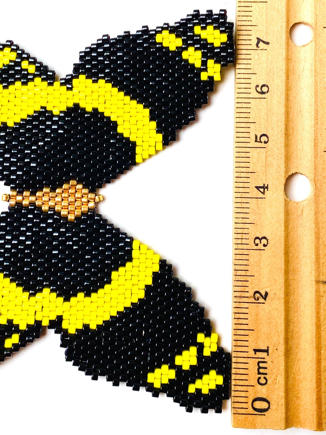 Beaded Butterfly Brick Stitch Pattern (PDF Download) - Etsy