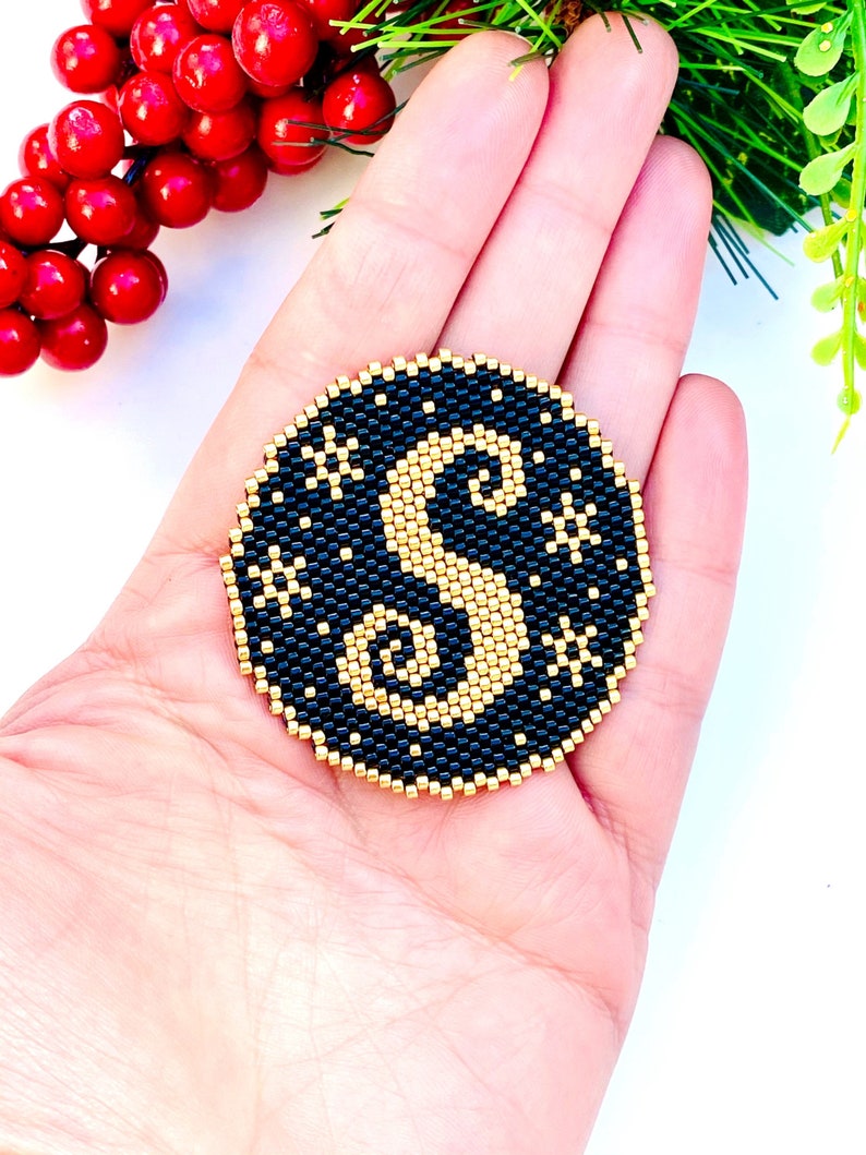 Peyote Stitch or Brick Stitch Pattern Letter S Digital - Etsy