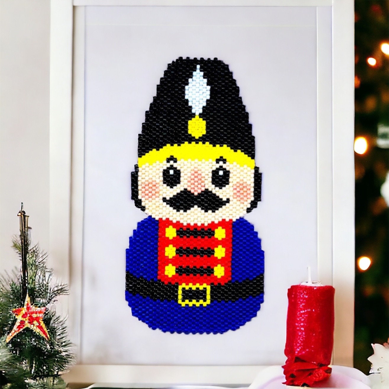 Peyote and Brick Stitch Nutcracker Pattern, Digital Download, PDF ...