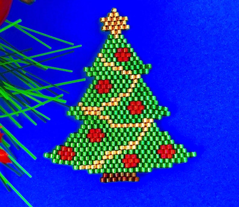 Brick Stitch Pattern Beading Pattern Instant Download PDF - Etsy Canada