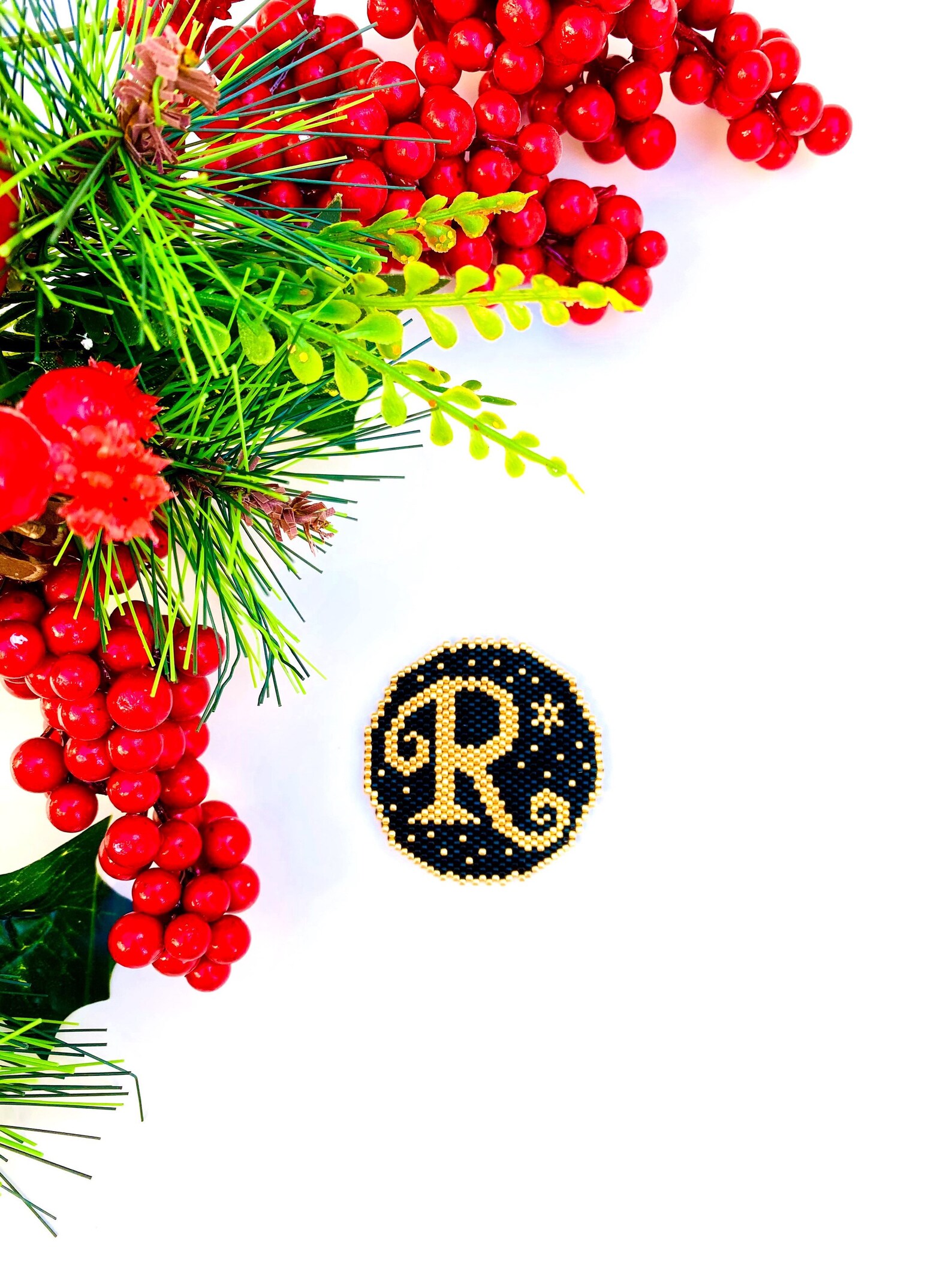 Peyote Stitch or Brick Stitch Pattern Letter R Digital | Etsy