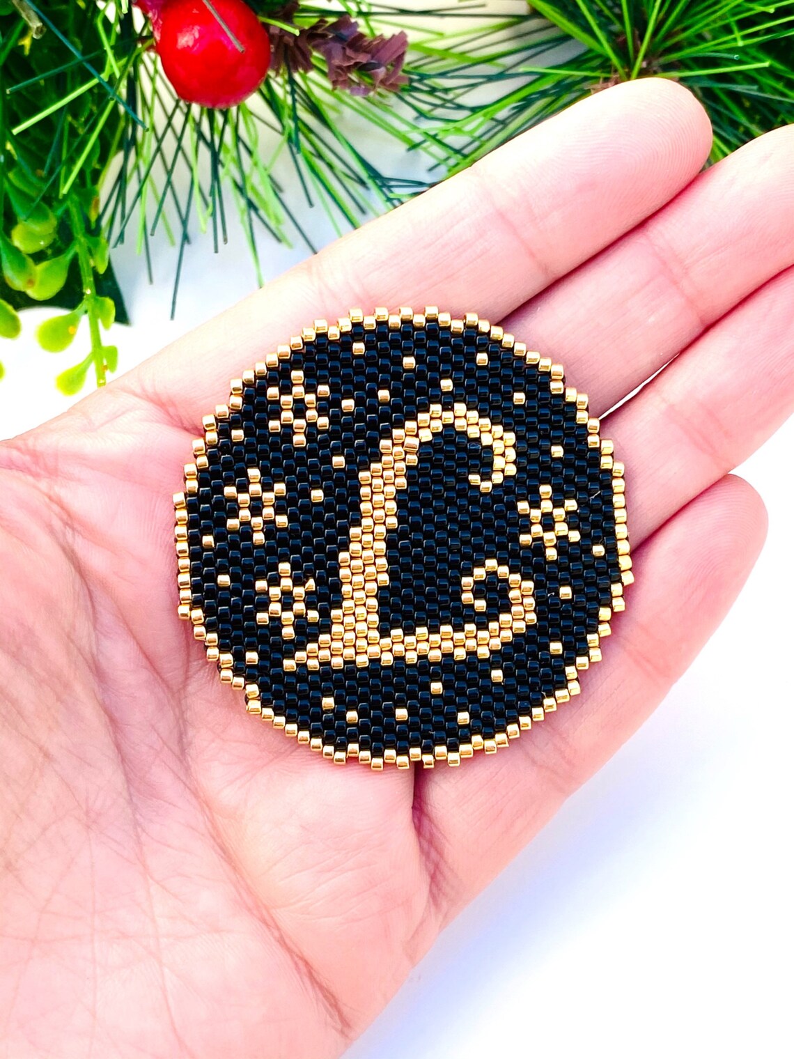 Peyote Stitch or Brick Stitch Pattern Letter L Digital - Etsy