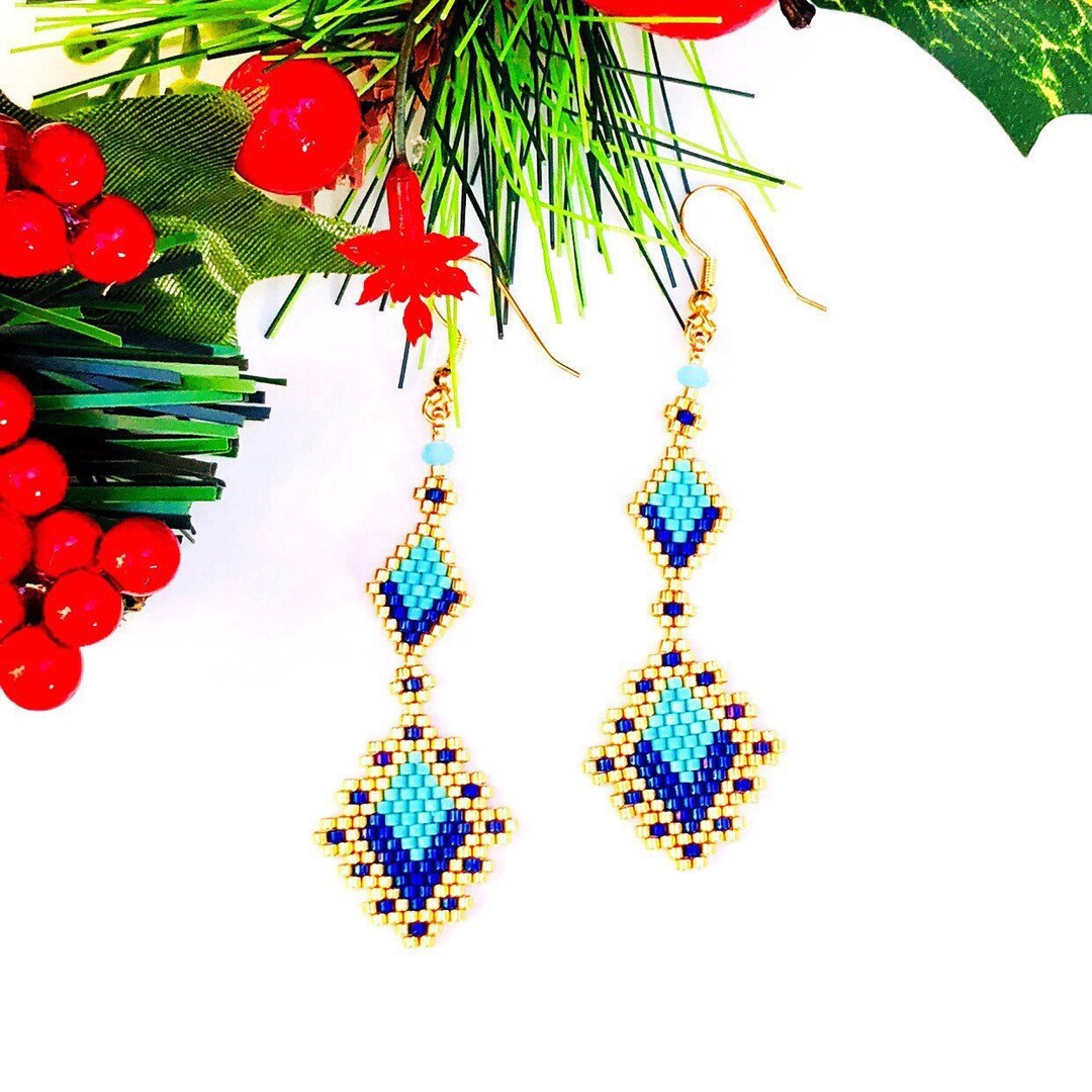 Brick Stitch Pattern, Beading Pattern, Instant Download, PDF Brick ...