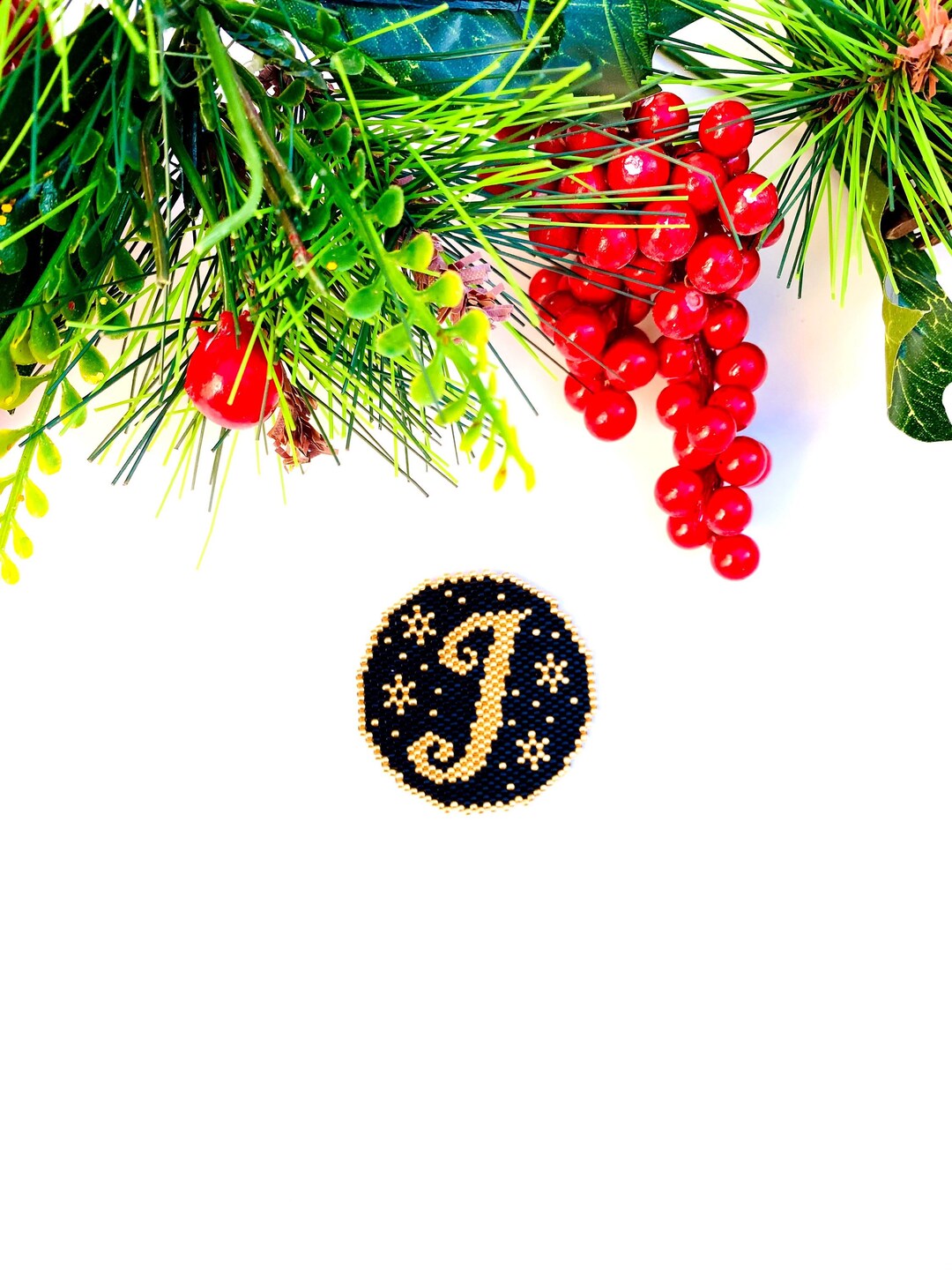 Peyote Stitch or Brick Stitch Pattern Letter J, Digital Download, PDF ...