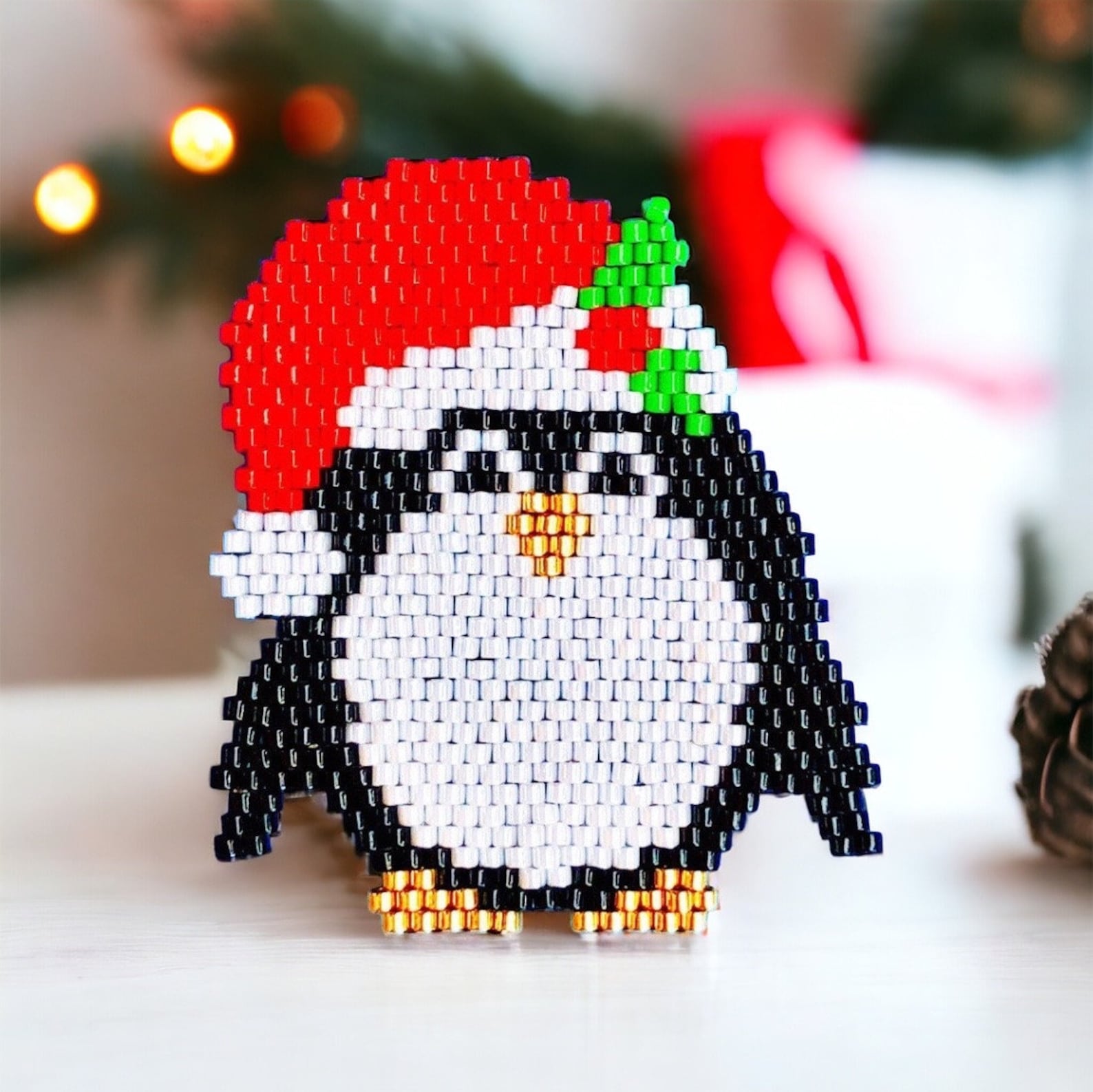 Brick Stitch Pattern, Beading Pattern, Instant Download, PDF Brick ...