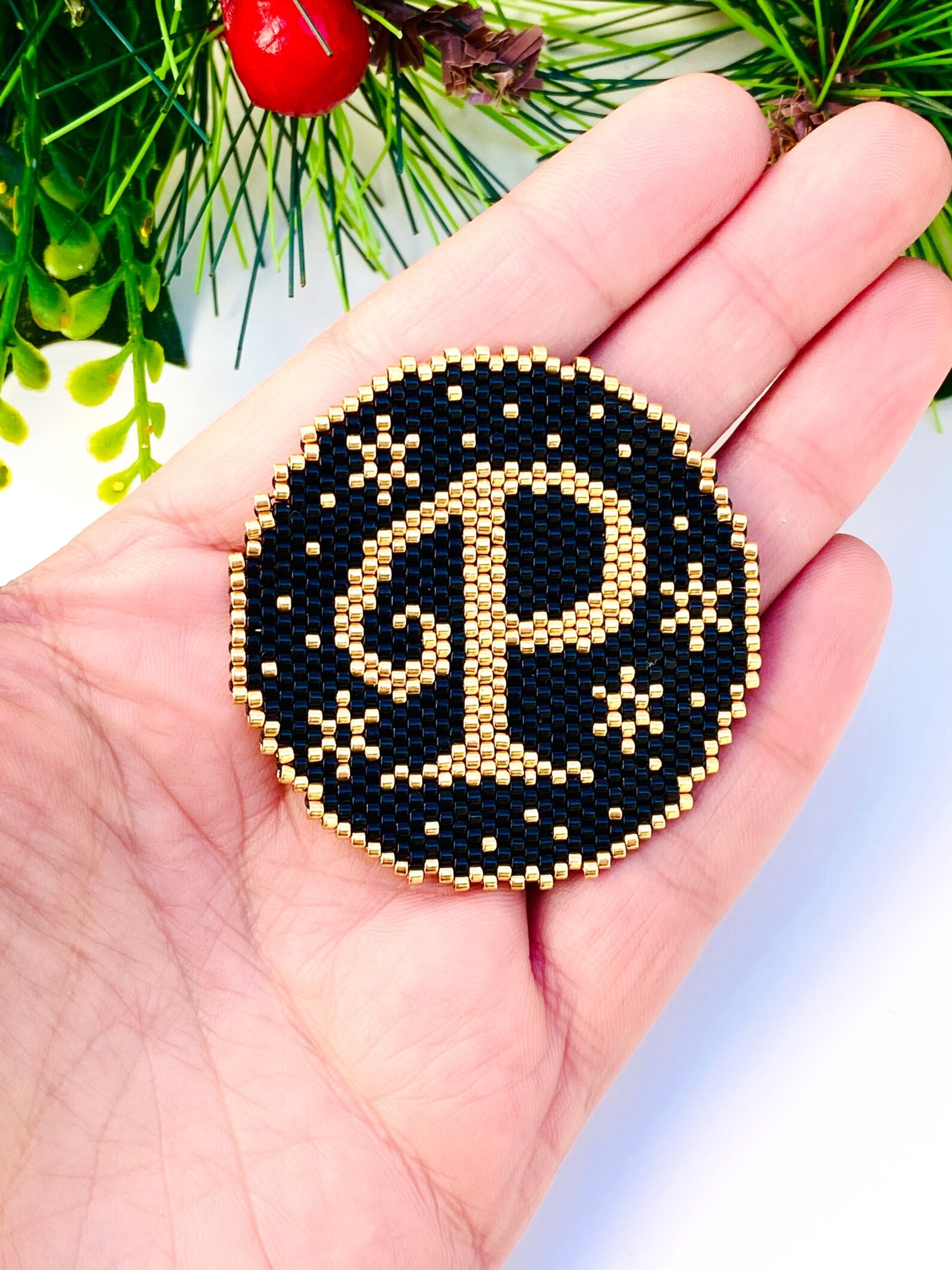 Peyote Stitch or Brick Stitch Pattern Letter P Digital - Etsy