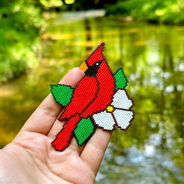 Beaded Cardinal Pattern - Etsy