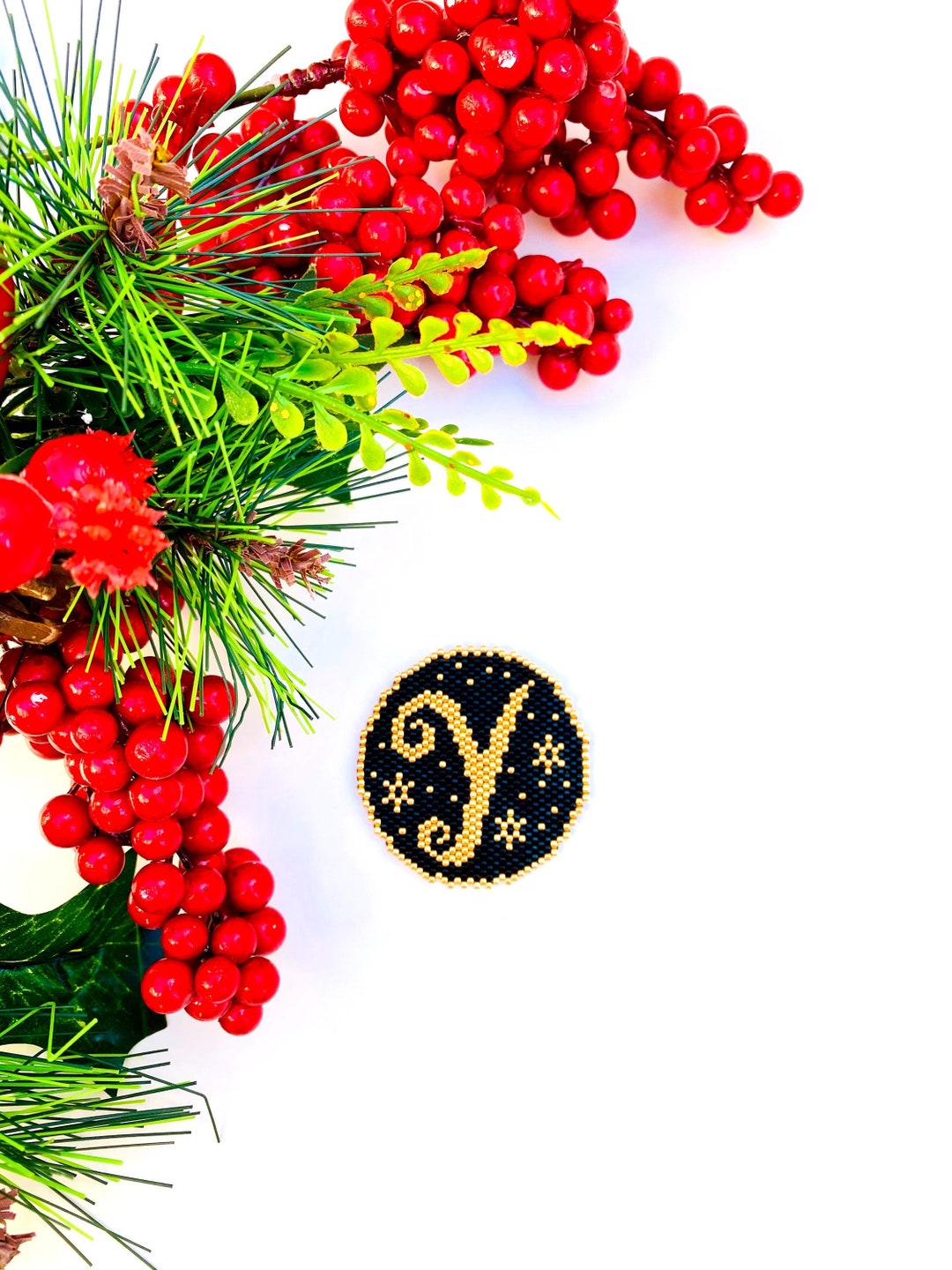 Peyote Stitch or Brick Stitch Pattern Letter Y, Digital Download, PDF ...