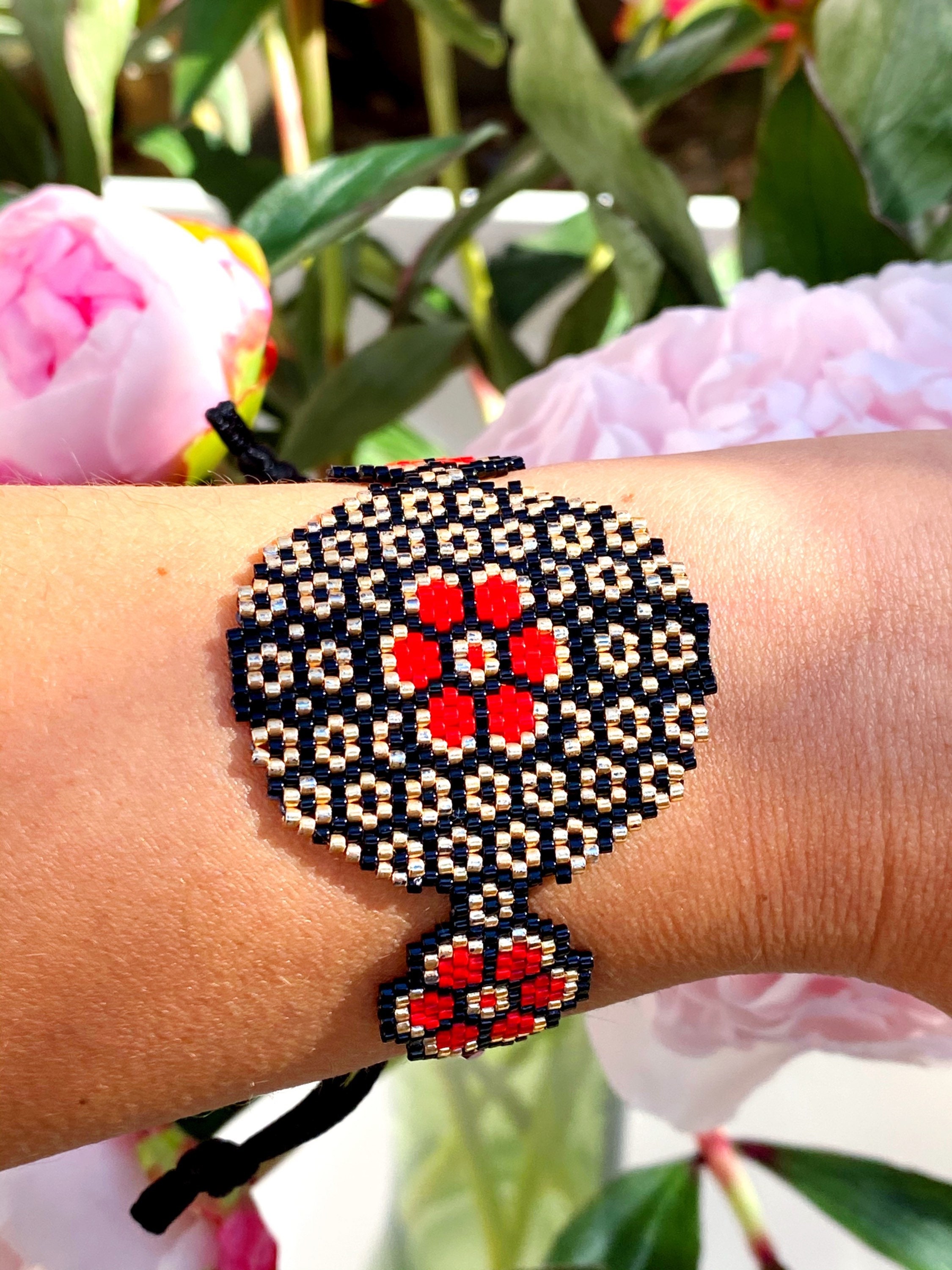 Peyote Bracelet Pattern Beading PATTERN Peyote Stitch Beaded - Etsy