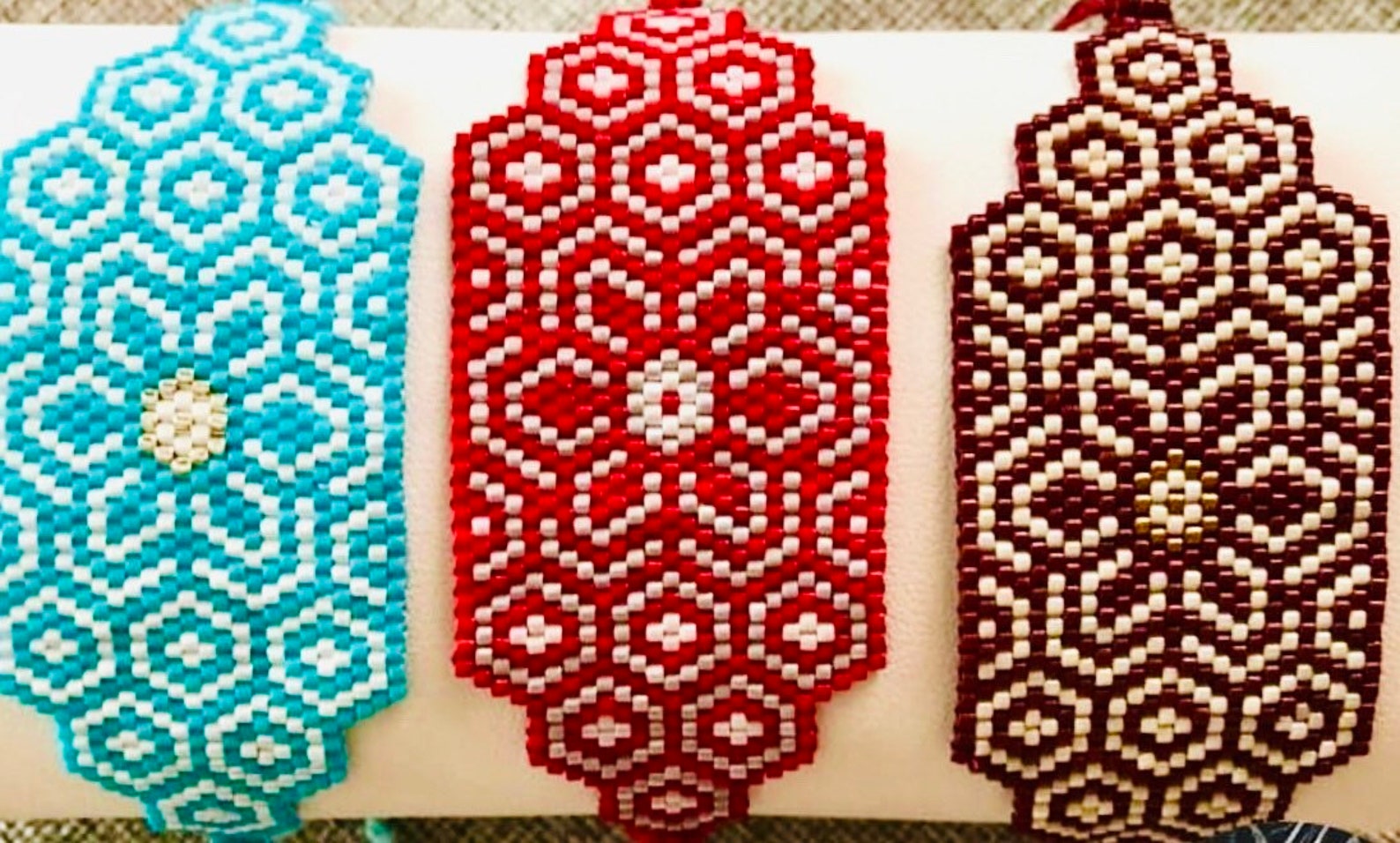 Peyote Stitch Patterns Bracelet Peyote Stitch Patterninstant - Etsy