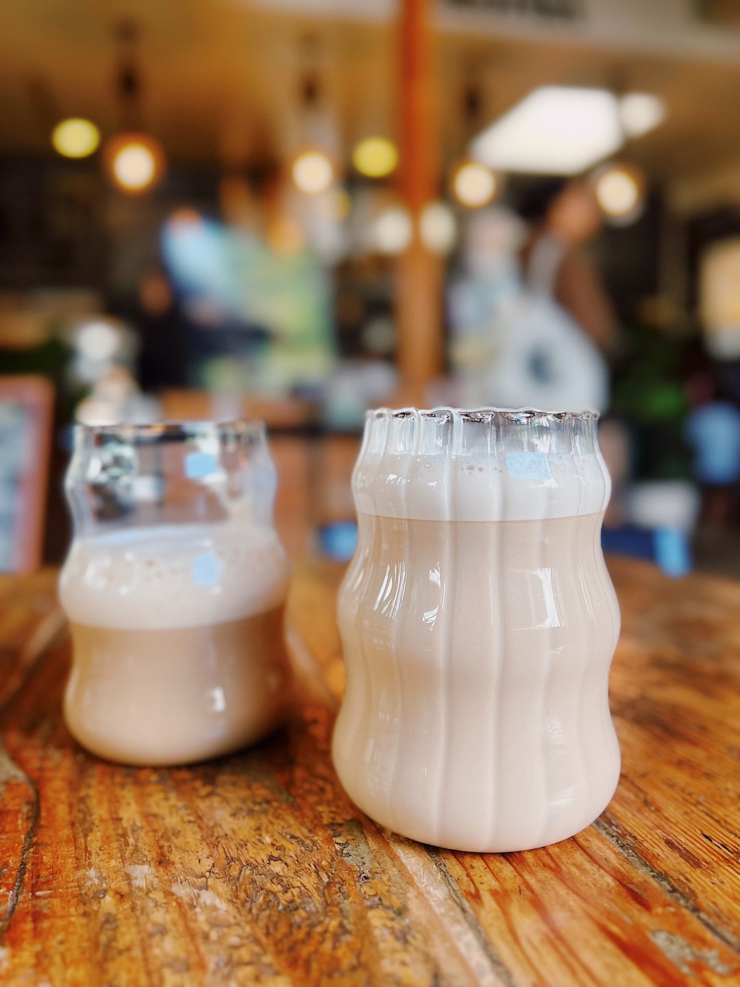 Ripple Wavy Glass + Lid + Straw - Etsy
