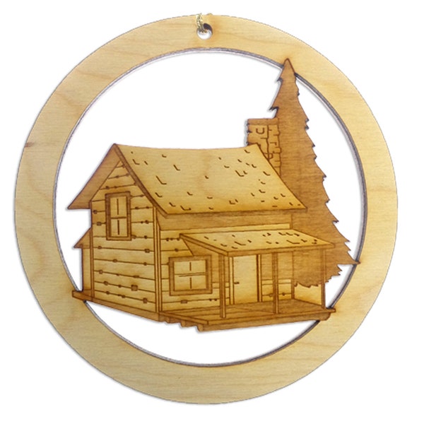 Cabin Ornament - Etsy