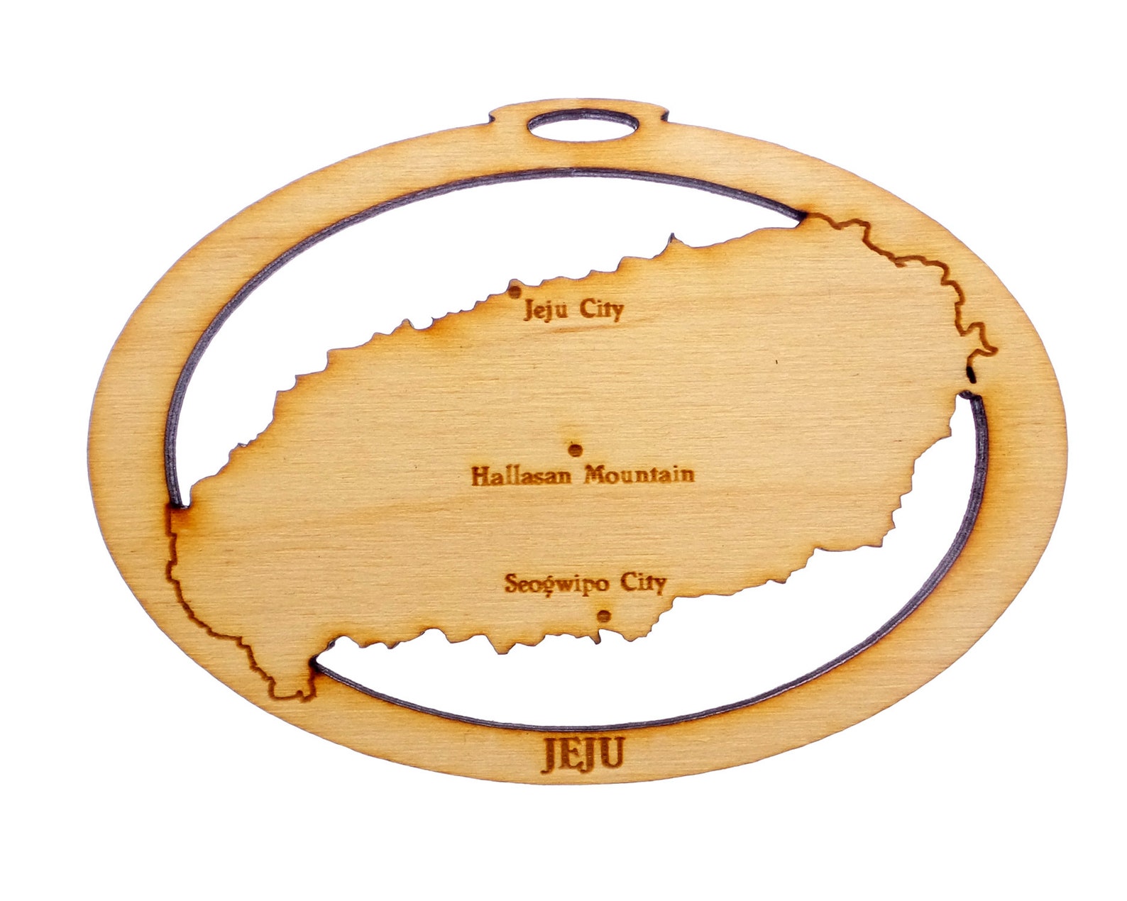 Personalized Jeju Island Ornament Jeju Island South Korea - Etsy