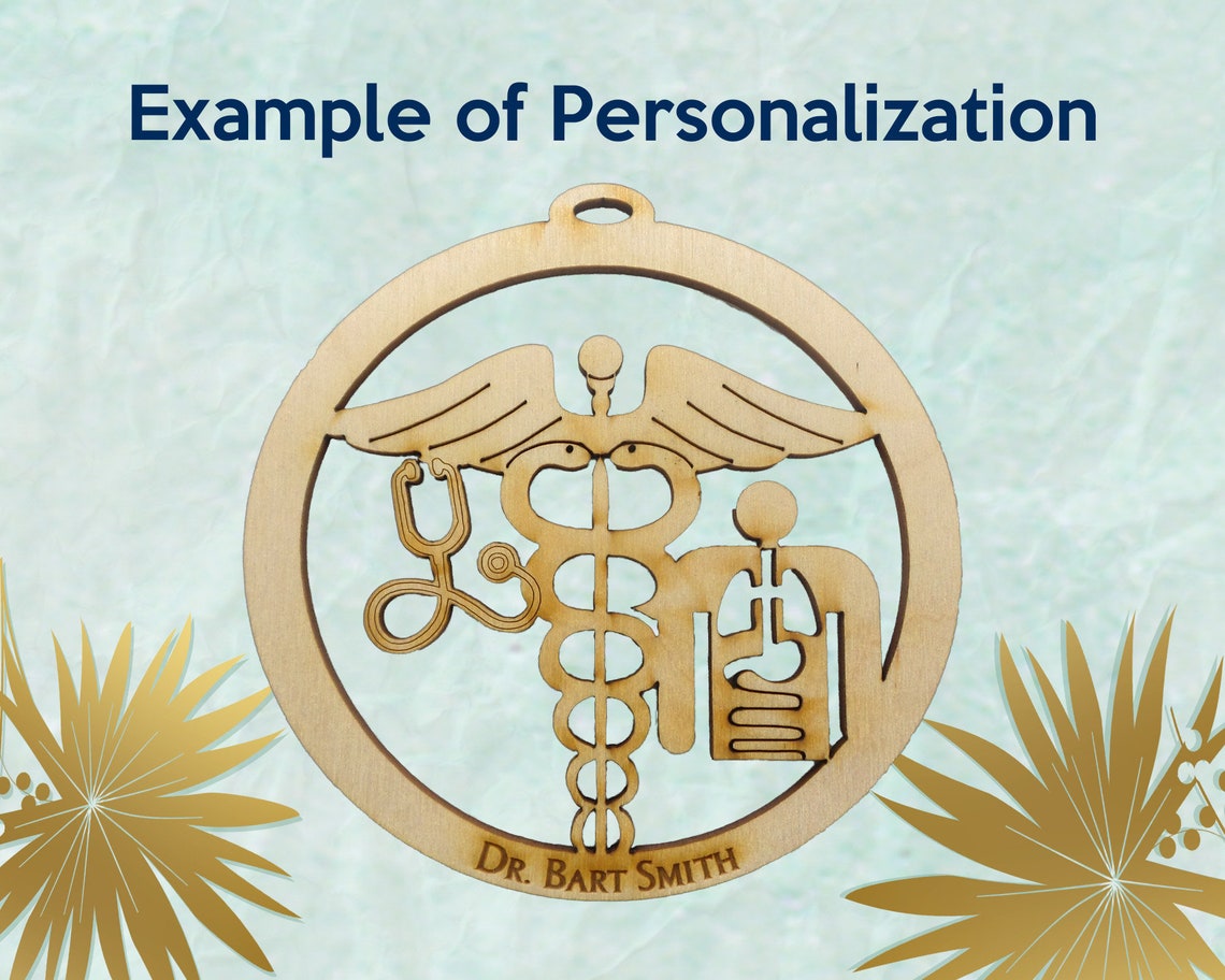 Personalized Doctor Ornament Gift for Doctor Gifts | Etsy