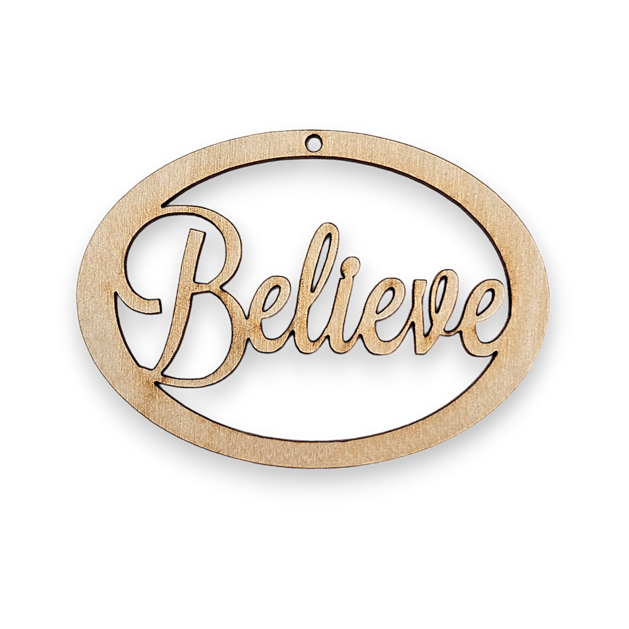 Personalized Believe Ornament - Believe Ornaments - Believe Decorations ...