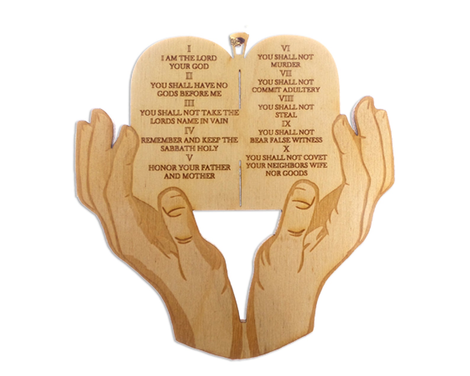 Ten Commandments Ornament Religious Gift Religious - Etsy